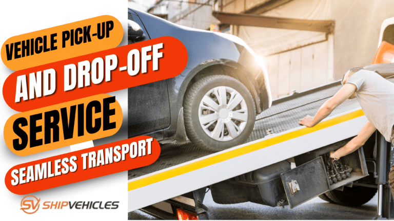 Vehicle Pick-Up & Drop-Off Service | Convenient Car Shipping ...